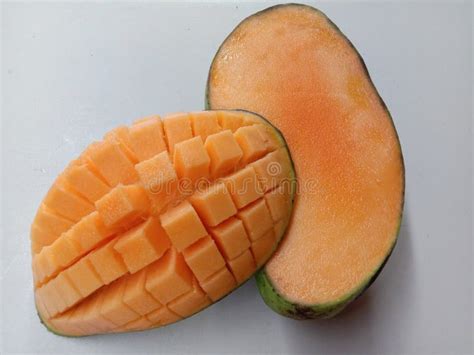 Mango Manera Rich Source Of Vitamins And Minerals Stock Image