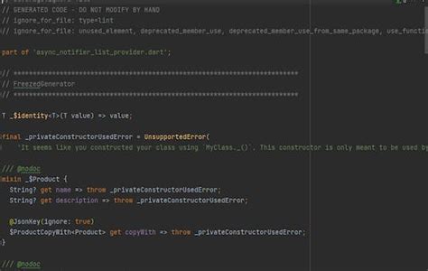 Optimizing Flutter Performance A Guide To Asyncnotifierprovider Freezed And Riverpod Code