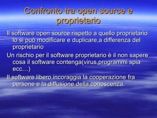 Presentazione Open Source Ppt