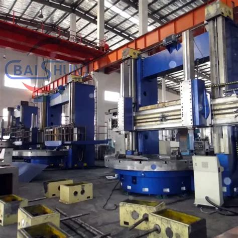 Double Column Torno Vertical CNC Turning Lathe Lathe Machine With Fanuc