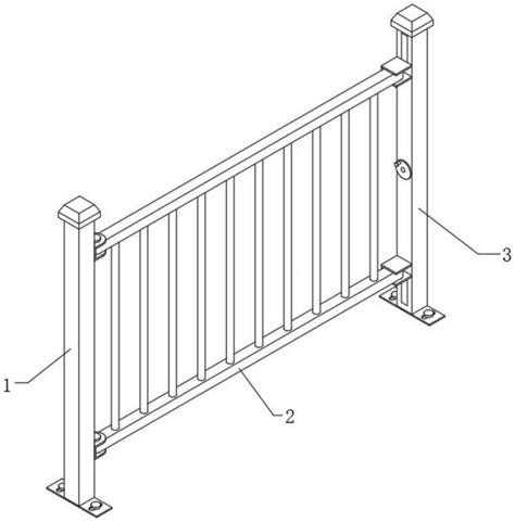 一种建筑施工护栏结构的制作方法