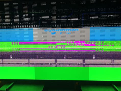 Can Anyone Offer Advice On This Sudden Hdmi Bug Between My Laptop And