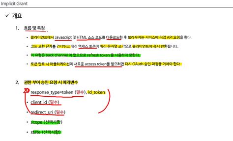 OAuth 2 0 권한부여 유형 Implicit Grant Type