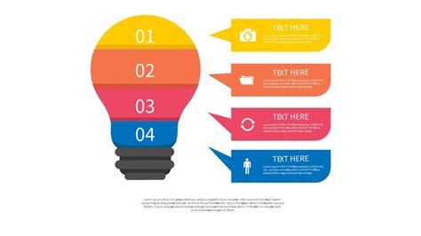 Light Bulb With Different Colors Google Slides Theme And Powerpoint Template Slidesdocs