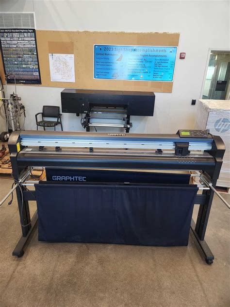 Graphtec Plotter 54” Online Government Auctions Of Government Surplus