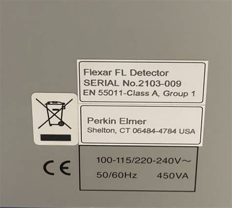 PerkinElmer Flexar Fluorescence LC Detector Novus Ferro Pte Ltd