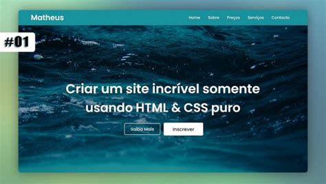 🔥porquê Gerar Um Site Html E Css Na Prática Passo A Passo Secção 1 F2 Sistemas
