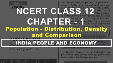 Population Distribution Density Growth And Composition Chapter 1 Population Distribution Density Growth And Composition Chapter 1