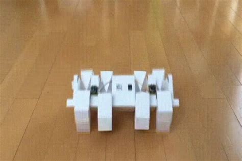 Origami Remote Control Robot Arduino Diy Paper Robot Inspired By