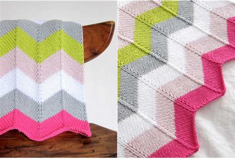 Free Zig Zag Knitting Pattern