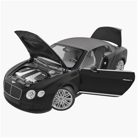 벤틀리 컨티넨탈 Gt 2014 리깅 3d 모델 199 Max Free3d