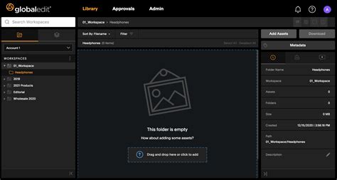 getting started uploading assets globaledit support