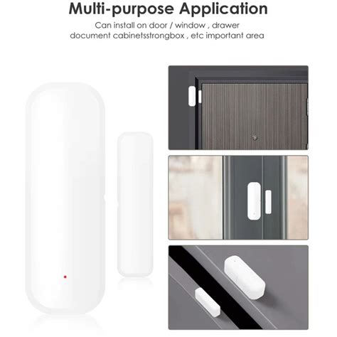 wifi compatible door sensor for smart home integration and real time