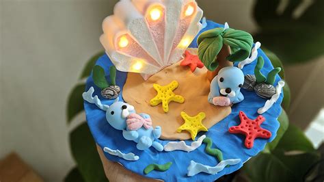 클레이 보노보노 무드등 만들기 무드등 보노보노