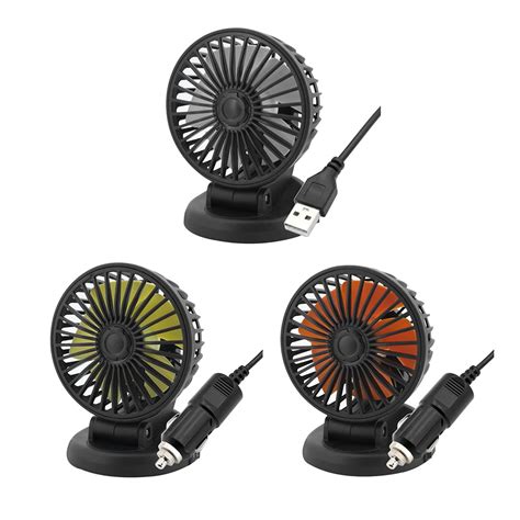 차량용 냉각 팬 5v 12v 24v 자동 단일 헤드 팬 Usb 범용 자동차 팬 대시 보드 여름 공기 팬 냉각