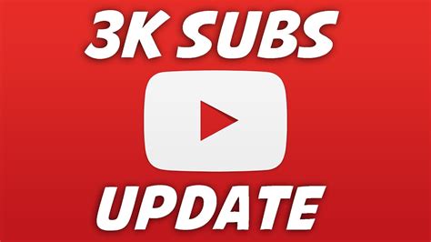 3000 Subscribers Update Youtube
