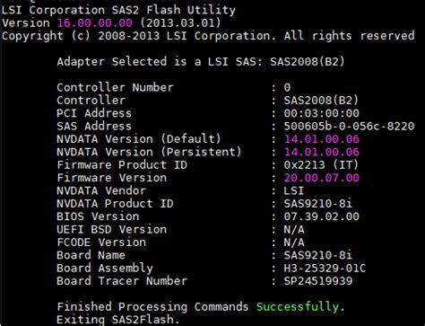LSI 9210 8i HBA Card Flash To IT Mode Computer How To