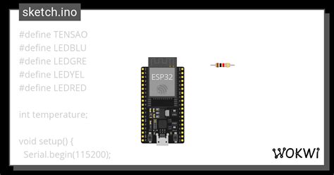 Termometer Wokwi Esp32 Stm32 Arduino Simulator