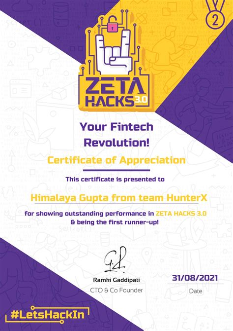 Himalaya Gupta On Linkedin Letshackin Hackathon Zeta