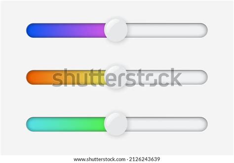 Scrollbars Website Design Template Scroll Bars Stock Vector Royalty Free 2126243639 Shutterstock