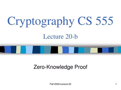 PPT Cryptography CS 555 Lecture 20 B PowerPoint Presentation Free