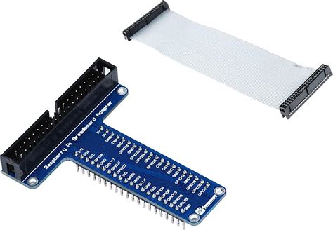 Sbcomponents Raspberry Pi Breadboard Adapter For Gpio Breakout India Ubuy