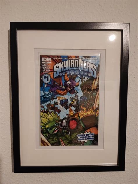 Skylanders Comic Nr 1 Signed David Rodriguez Rskylanders