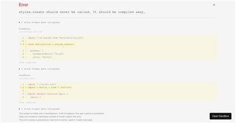 Comparing Stylex And Styled Components Forked Codesandbox
