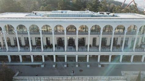 რესტორანი მთაწმინდაზე Stockfootage