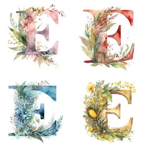 Letter E Clipart 12 Letter E Png Letter E Canvas Letter E