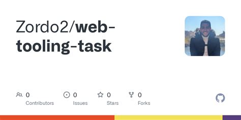 Github Zordo2web Tooling Task