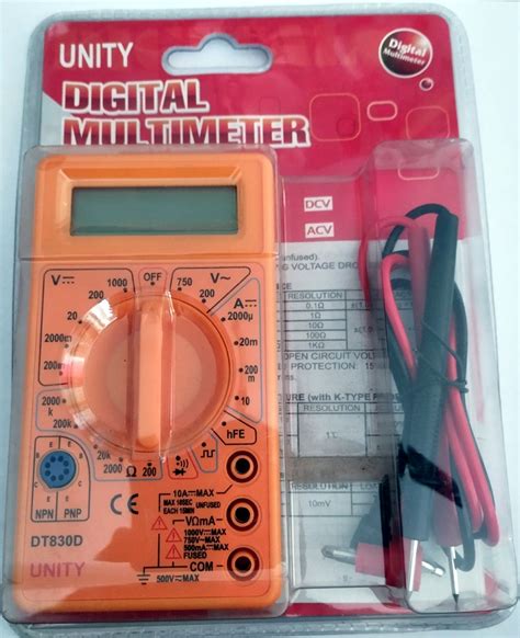 Unity Dt830d Digital Multimeter Universal Digital Audios Unity Dt830d Digital Multimeter Universal Digital Audios