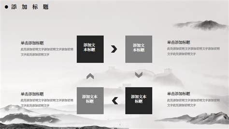 水墨風格報告ppt免費下載，中國風 水墨 風格ppt簡報模板素材下載 Pngtree