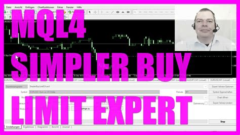 Mql4 Tutorial Deutsch Simper Buy Limit Ea Youtube