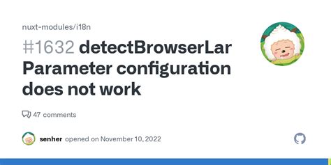 Detectbrowserlanguage Parameter Configuration Does Not Work · Issue