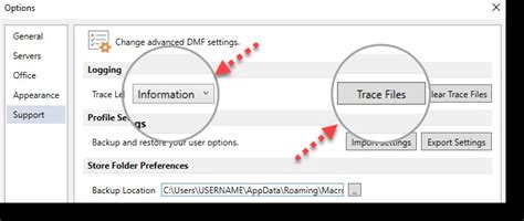 How To Generate An Information Level Trace File Macroview