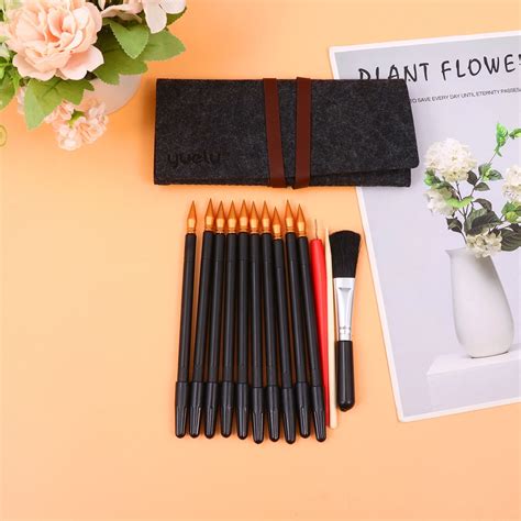 Phenofice Scratch Drawing Tools Black Wooden Set For Art 14pcs