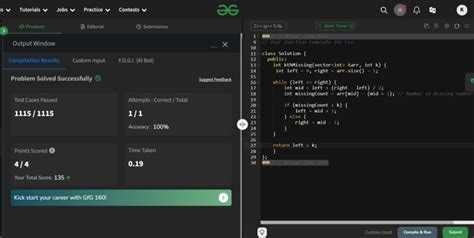 Khushboo Chauhan On Linkedin Geekstreak2024 Gfg160 Geeksforgeeks