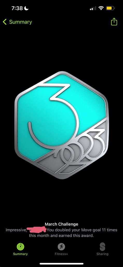 finally got my march challenge hit 1 400 calories 11 times this month right on time 😀 r