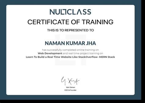 Naman Kumar Jha On Linkedin Webdevelopment Internship Intern