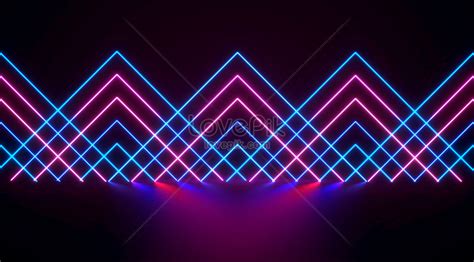 차가운 네온 공간 배경 사진 및 창의적인 일러스트 무료 다운로드 Lovepik