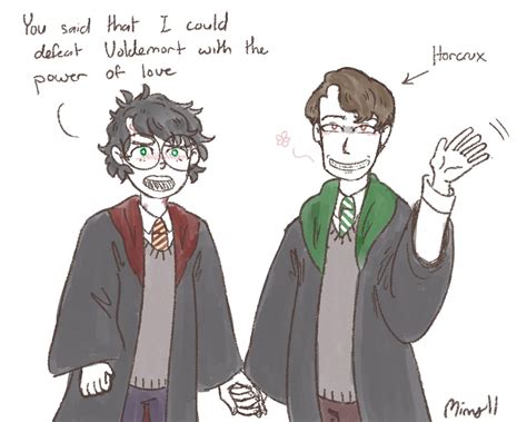 Tom Riddle X Harry Art By Minryll Fandom