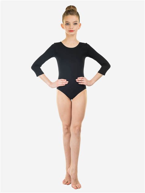 Купальник гимнастический хлопковый Танцующие арт Mkup 03 0100 черный цвет — купить за 1220 руб