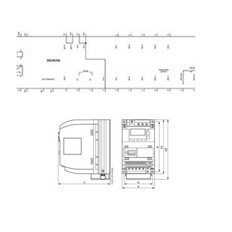 Siemens Sinamics V20 Variable Frequency Drive 6sl3210 5bb21 5uv1 1