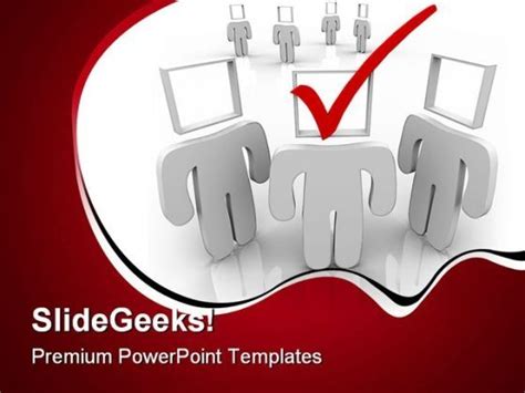 Check Mark Business PowerPoint Backgrounds And Templates 1210