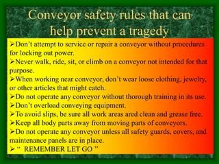 Conveyor Systems Ppt