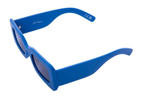 Blue Rectangle Frames With Smoke Lens Jeepers Peepers