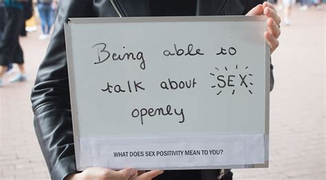 What Does Sex Positivity Mean To You The Hoya
