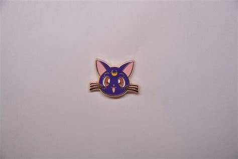 Luna Sailor Moon Pin Etsy