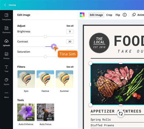 Desain Menu Makanan And Minuman Spesial Gratis Canva